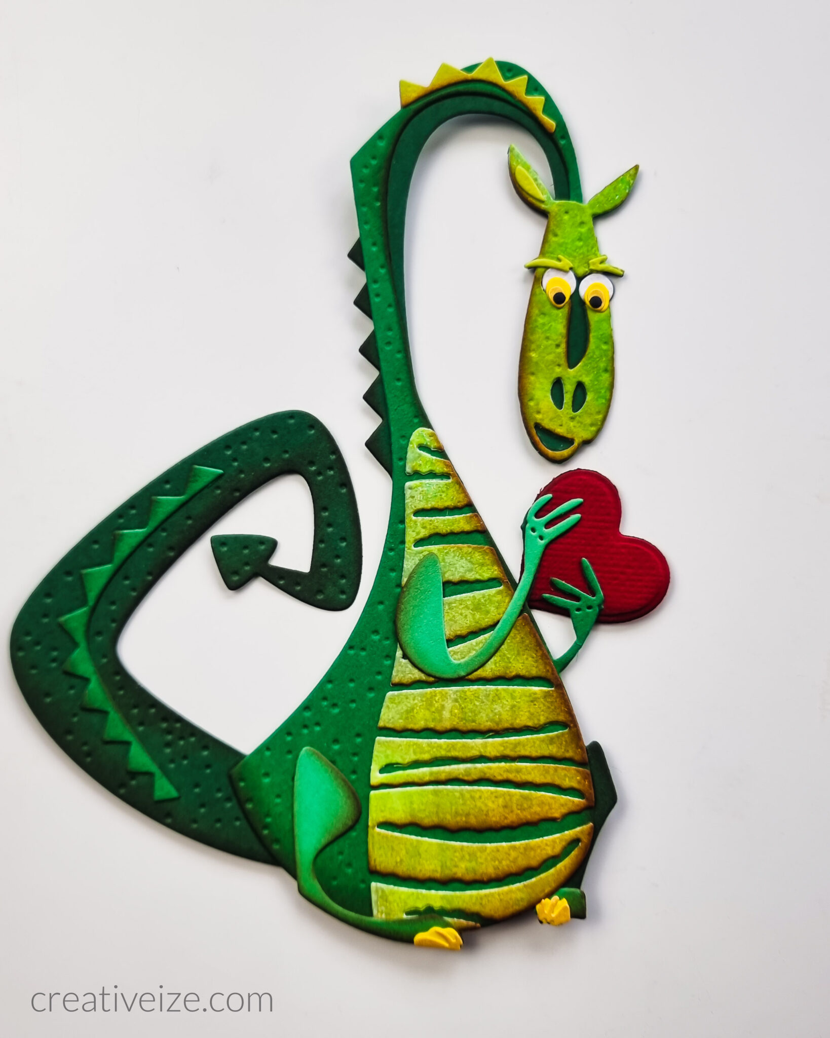 Adorable Dragon Card - Creativeize