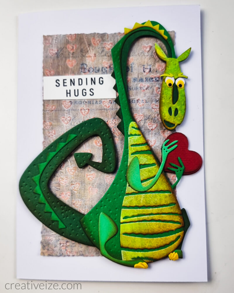 Adorable Dragon Card - Creativeize