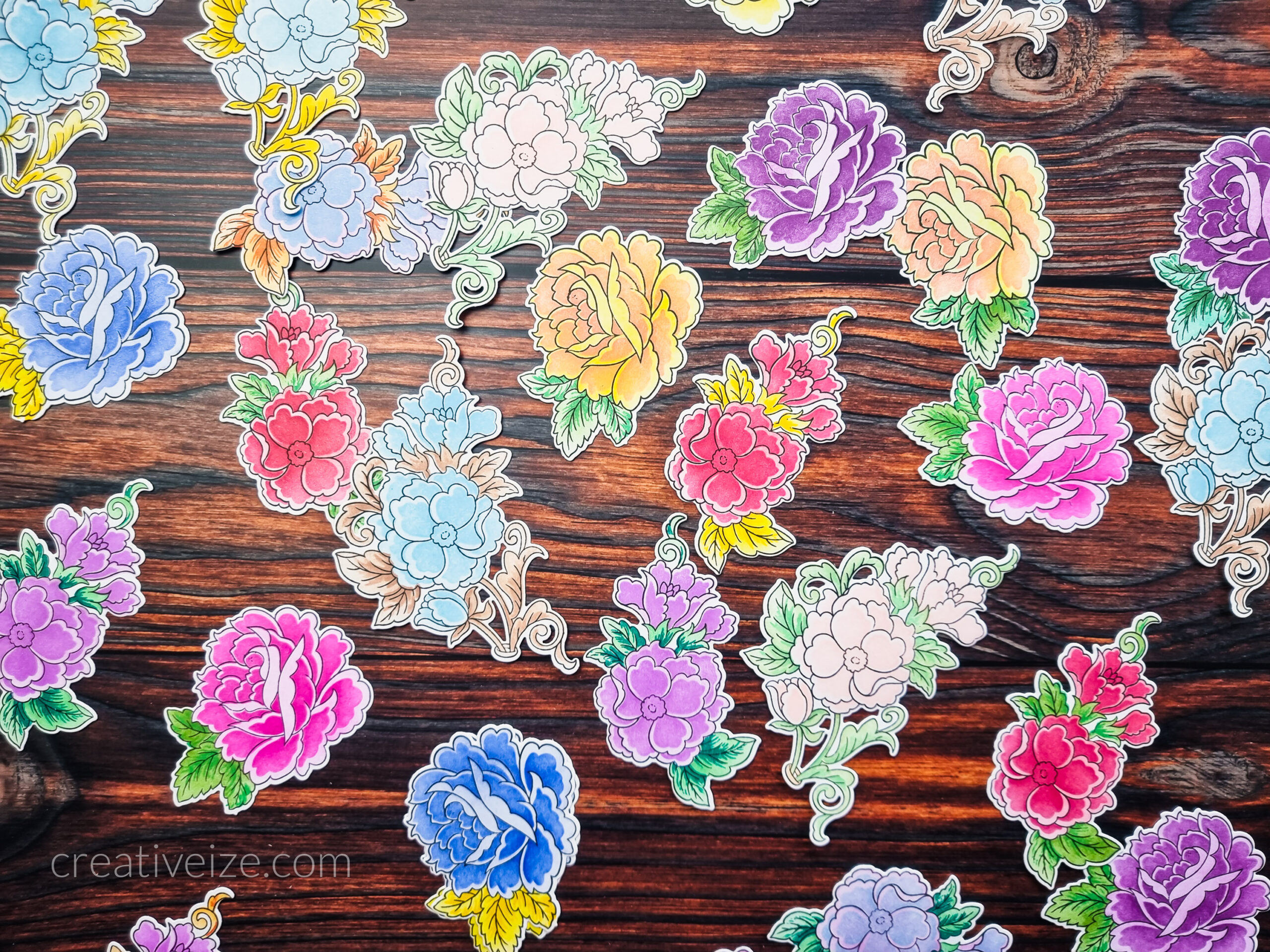 Color combos - Pinkfresh Studio inks - Creativeize